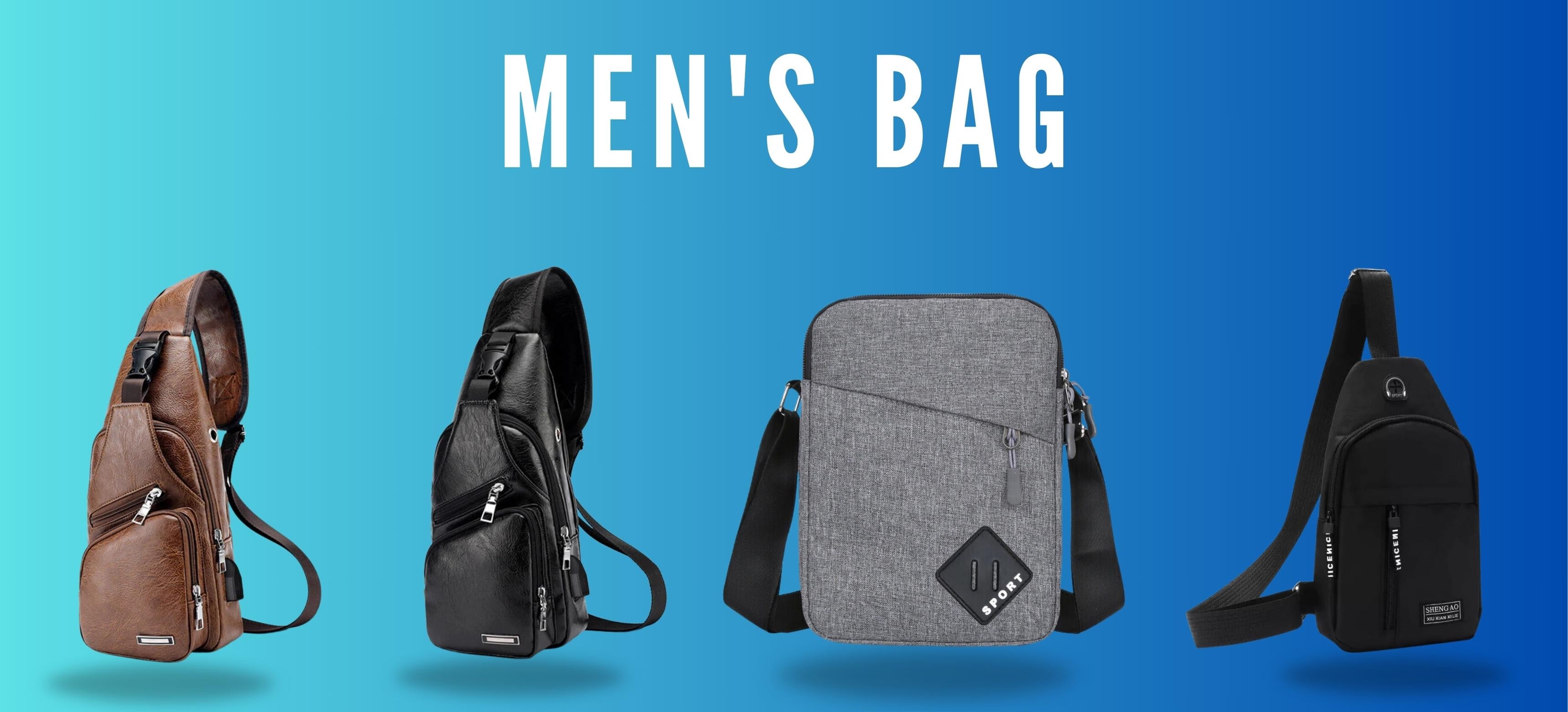 How to Find the Perfect Style Men's Bags for Every Budget? – My Vintage ...